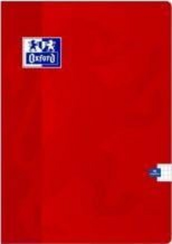 Fletore Oxford, A5, 60 faqe, 5 cope, te kuqe | GjirafaMall