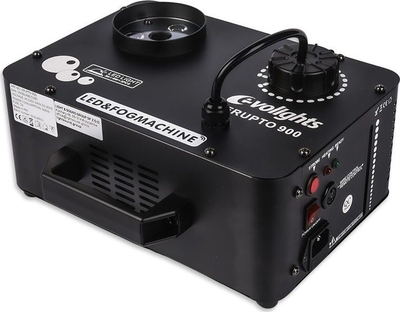 Машина за чад Evolights Erupto 900, 900W, LED RGB, црна | ZirafaMall