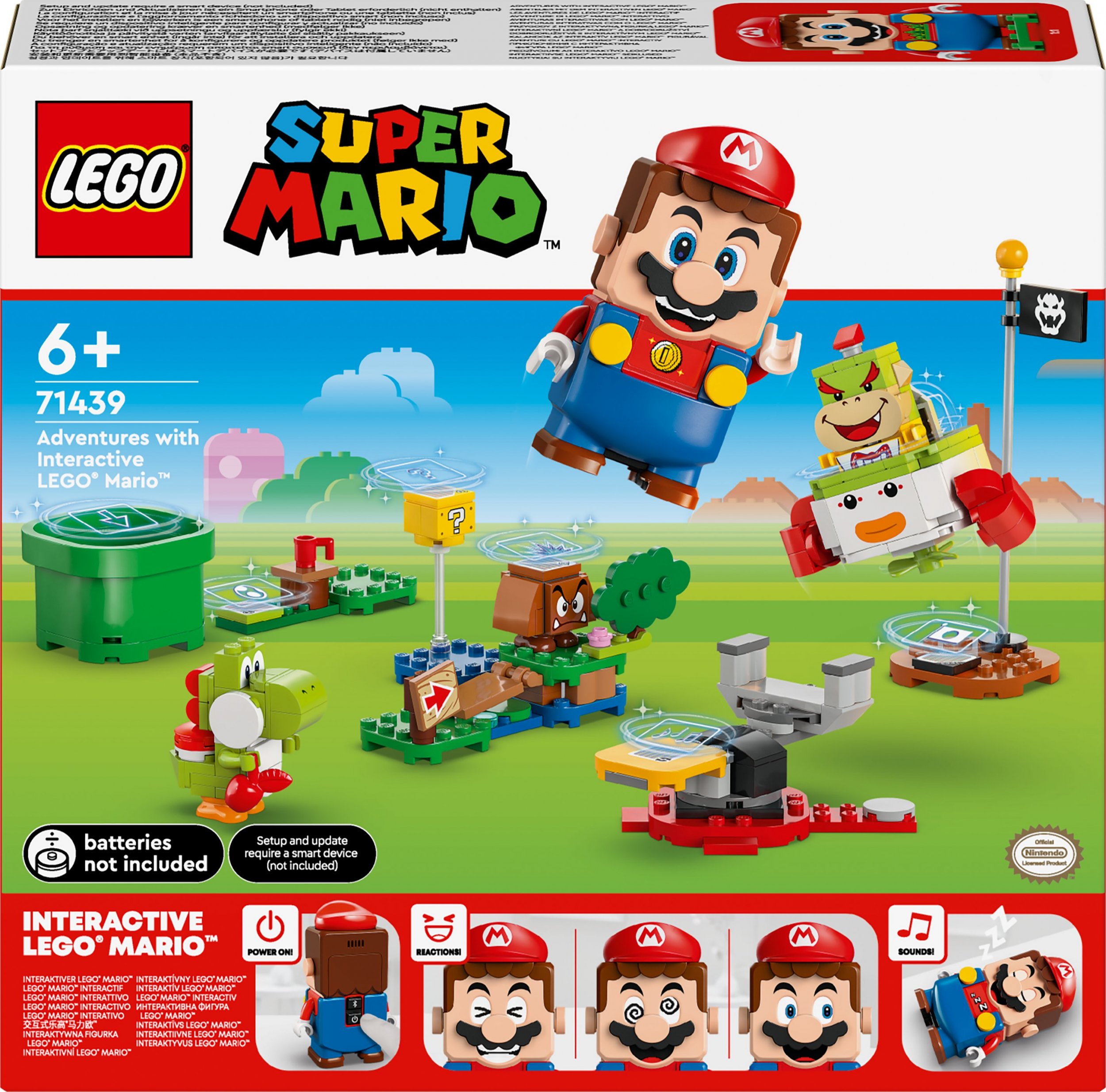 Сет игри LEGO Super Mario Adventures with Interactive Mario, | ZirafaMall
