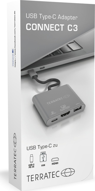 Docking station TerraTec 251736, USB C, per laptop | GjirafaMall