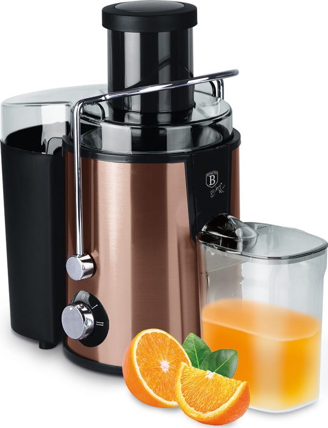 Соковник BerlingerHaus Juice Extractor, 500W, сад за сок 600 ml ...