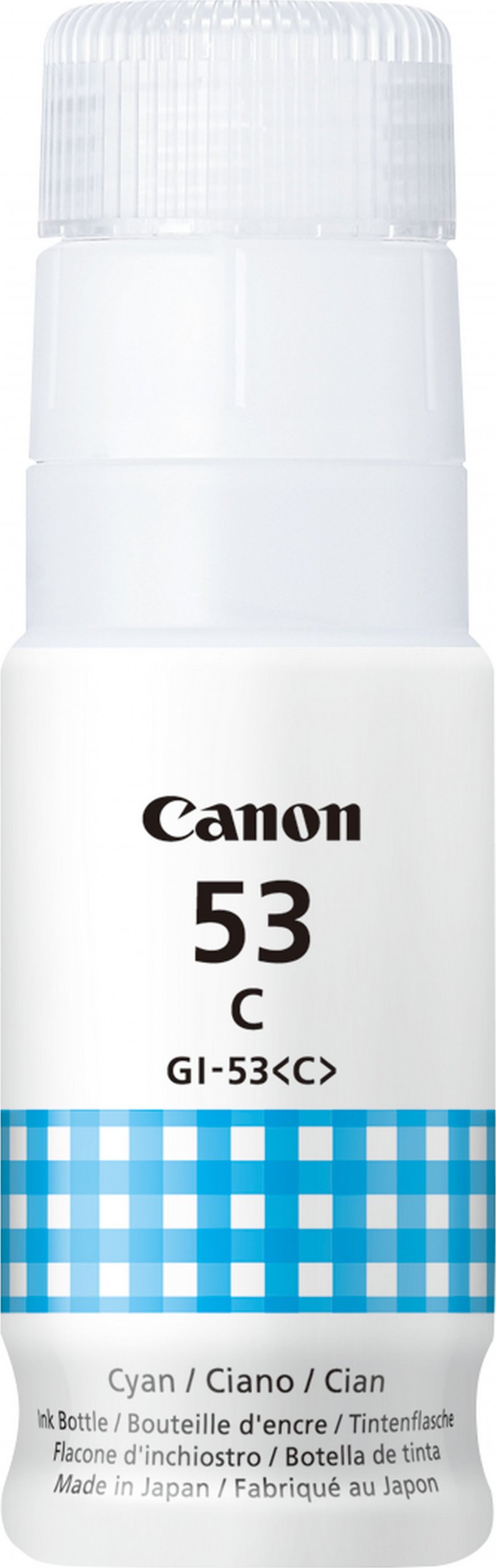 Boje printeri Canon GI-53 C, cian, per Canon PIXMA G650 G550 | GjirafaMall