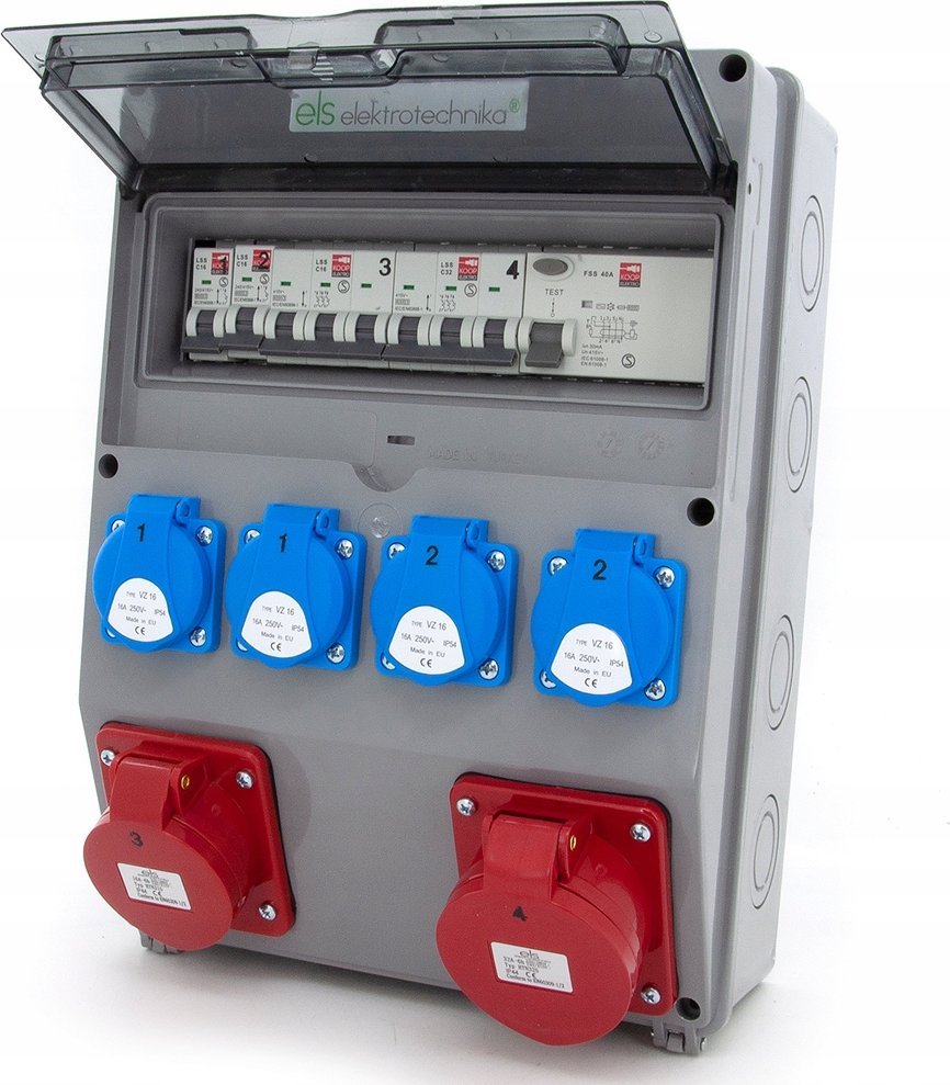 Panel shperndares ELS Secured Construction Distribution Board, | ZirafaMall