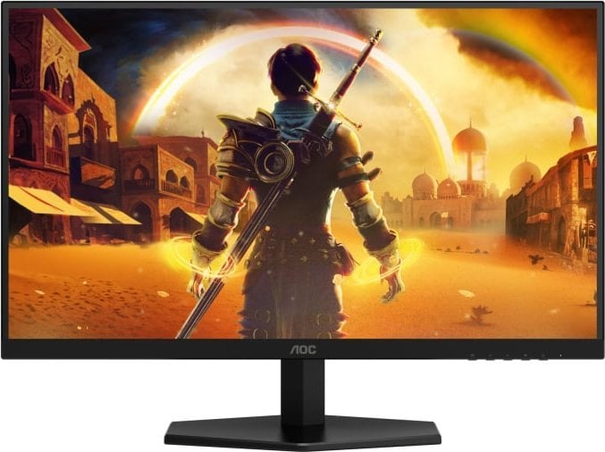 Monitor gaming AOC G4 Q27G42XE, 27", QHD 2560 x 1440, i zi me te kuqe ...