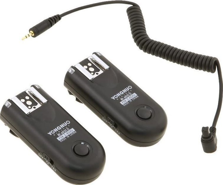 Trigger blici Yongnuo RF-603C II, wireless 2.4GHz, kit per Canon ...