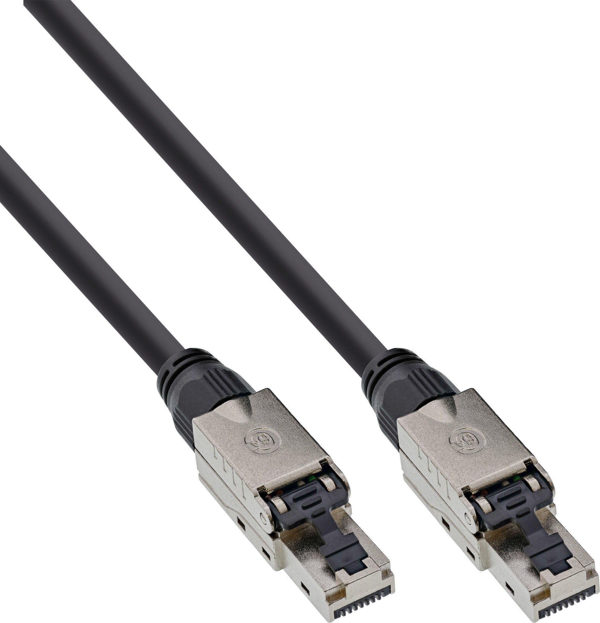 Kabllo rrjeti InLine Patch, Cat.6A U/UTP, 60m, baker AWG23, i zi ...
