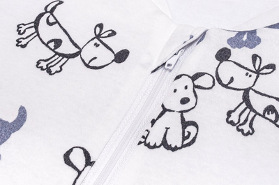 Вреќа за спиење за деца PULP BAMBOO Dogs, 1 TOG, со чорапи, за | ZirafaMall