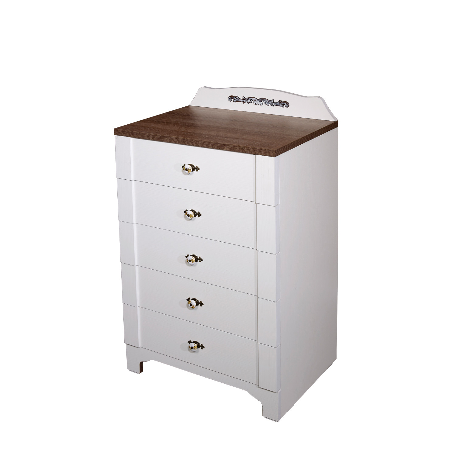 Komodine me Sirtare Gazel, bardhe | GjirafaMall