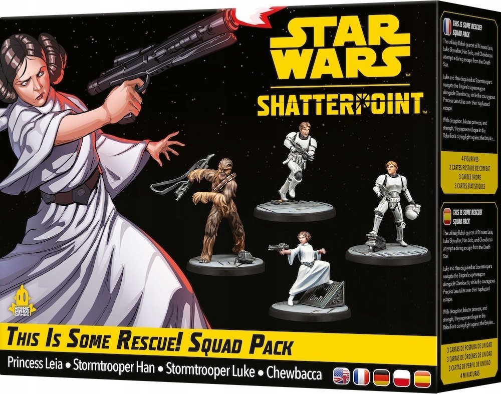 Проширење на игра на табла Star Wars Shatterpoint Princess Leia ...