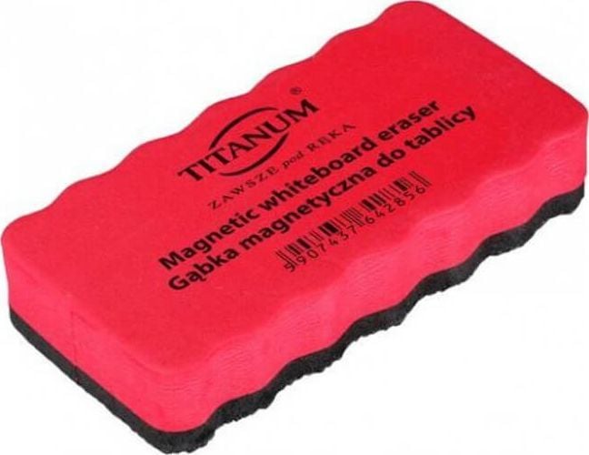 Магнетна сунѓер за табла Titanum Magnetic Sponge, 11.5 x 5.8 x 2 ...