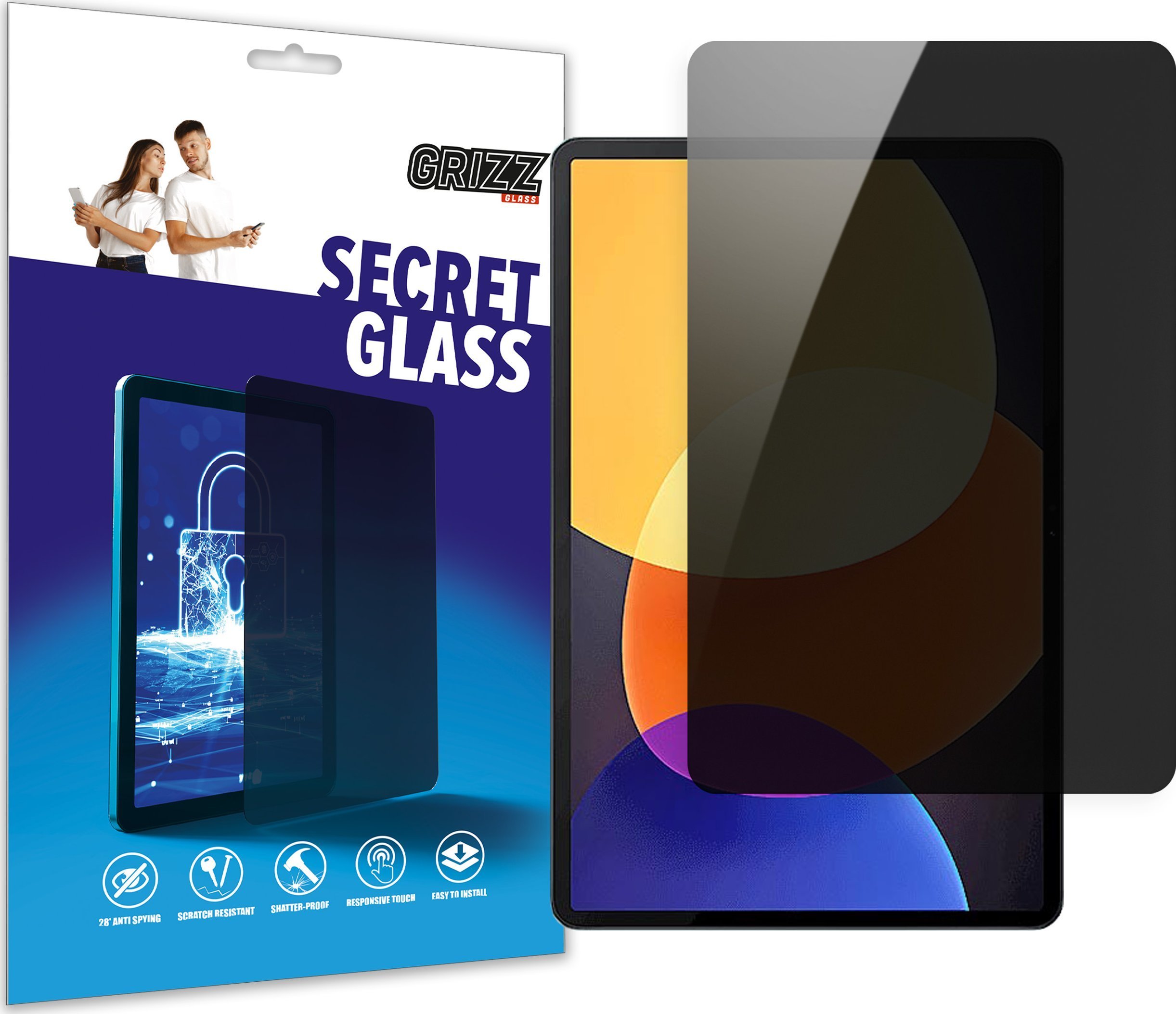 Xham privatesie за таблет Xiaomi Redmi Pad Grizz SecretGlass, | ZirafaMall