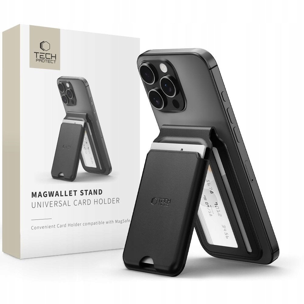 Mbajtese kartelash magnetike Tech-Protect MagWallet Stand MagSafe ...