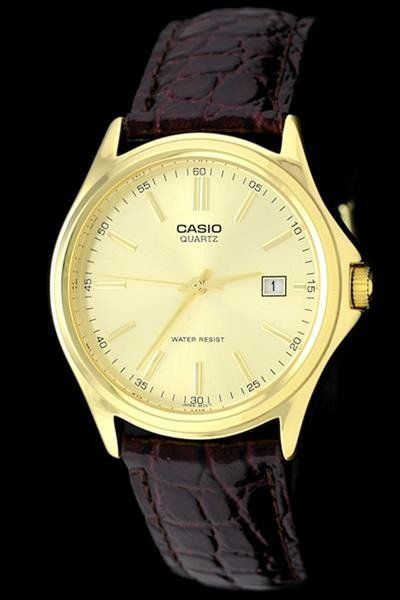 Ore dore Casio MTP1183Q-9A, quartz, rrip lekure, ngjyre ari | GjirafaMall