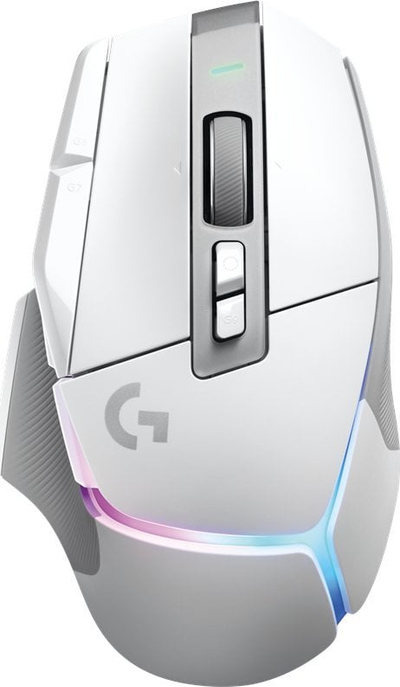 Mашина за играње Logitech G502 X Plus, безжична LIGHTSPEED, RGB, бела ...