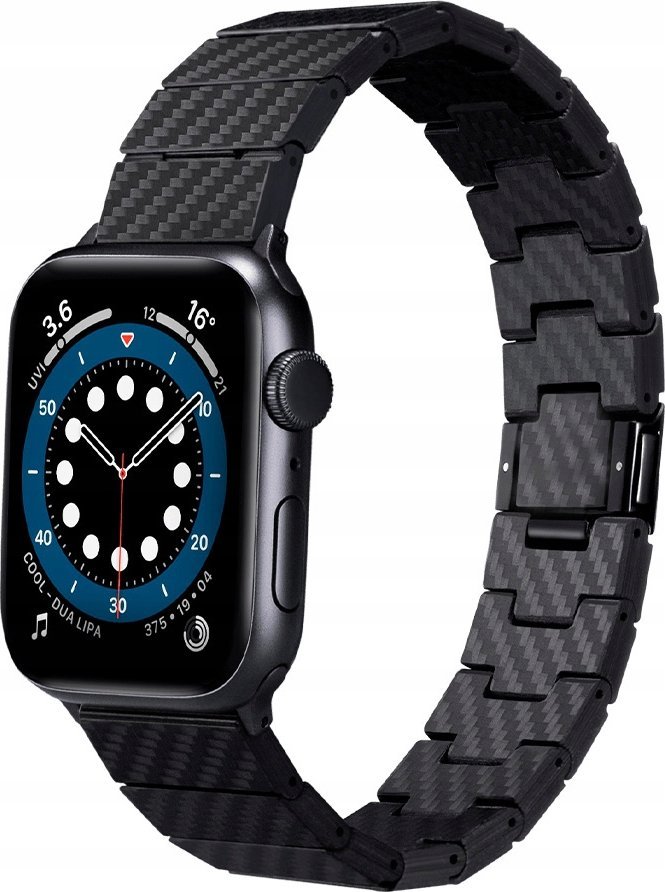 Rrip ore Pitaka Carbon Fibre Strap per Apple Watch, 44/42mm, fiber ...