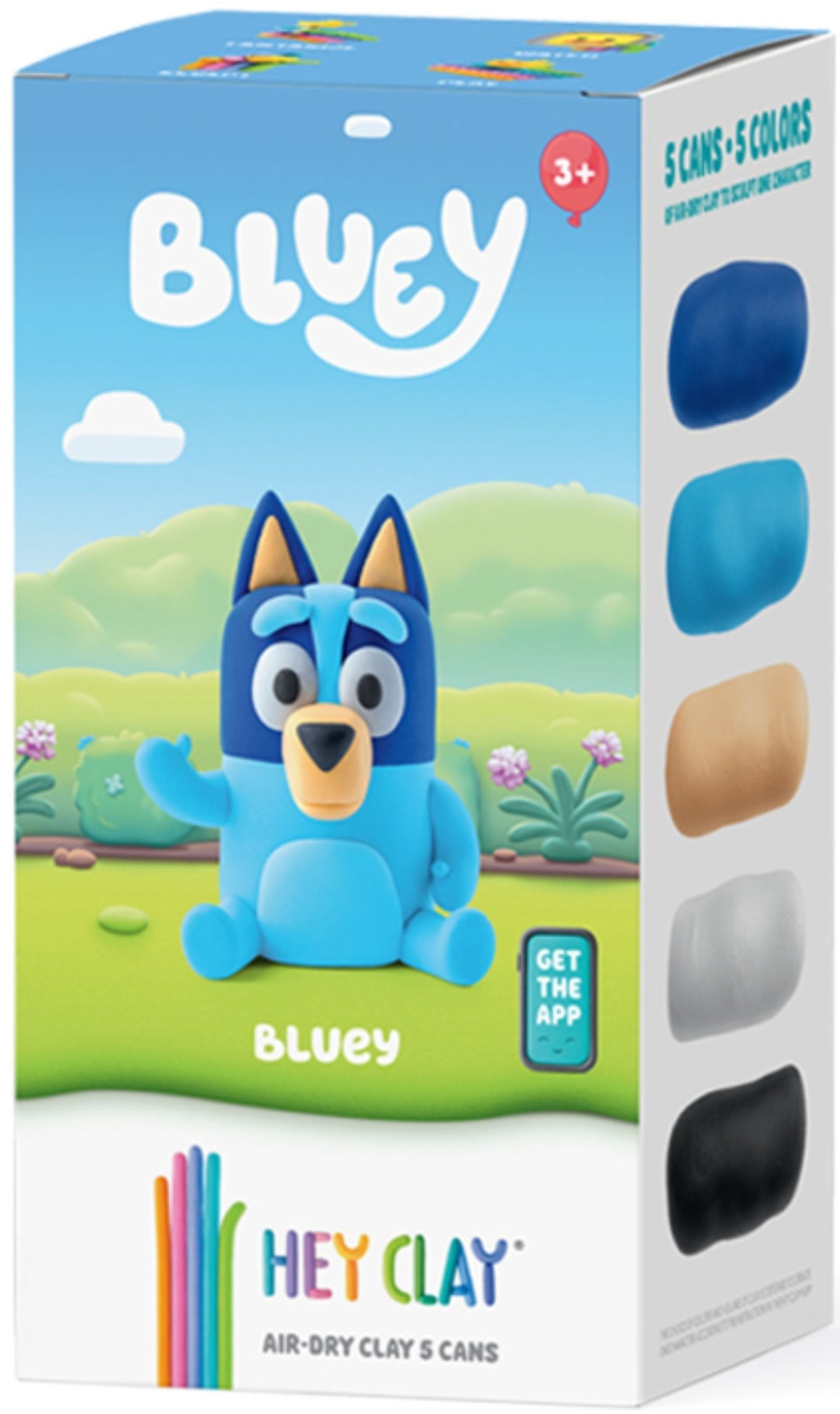Set plasteline HEY CLAY Bluey and Friends, qe thahet ne ajer, per ...