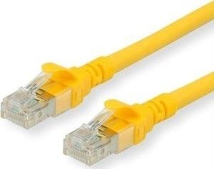 Kabllo rrjeti Roline Cat6a, 1m, RJ45 ne RJ45, e verdhe | GjirafaMall
