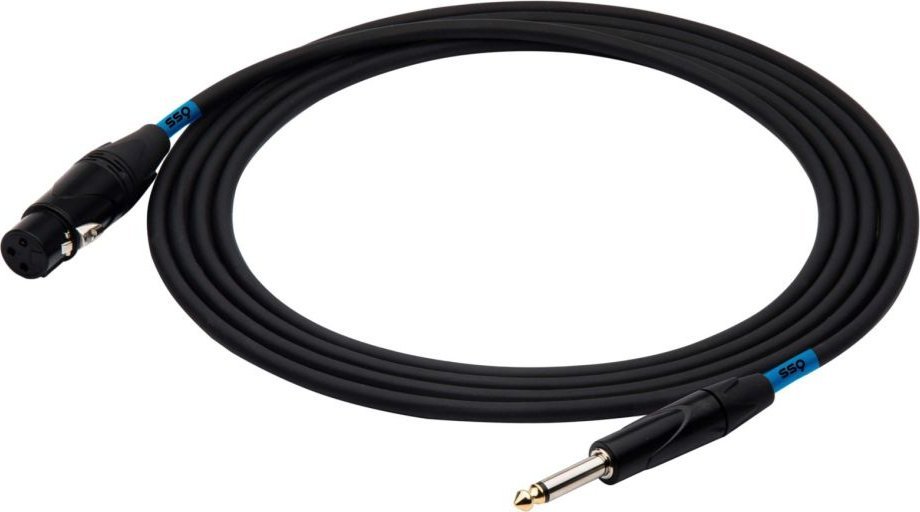 Kabllo audio SSQ SS-1438, Jack 6.3mm ne XLR, 5m, e zeze | GjirafaMall