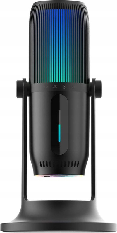 USB микрофон Thronmax Mdrill One Ghost RGB, 96kHz, со маса држач, црн ...