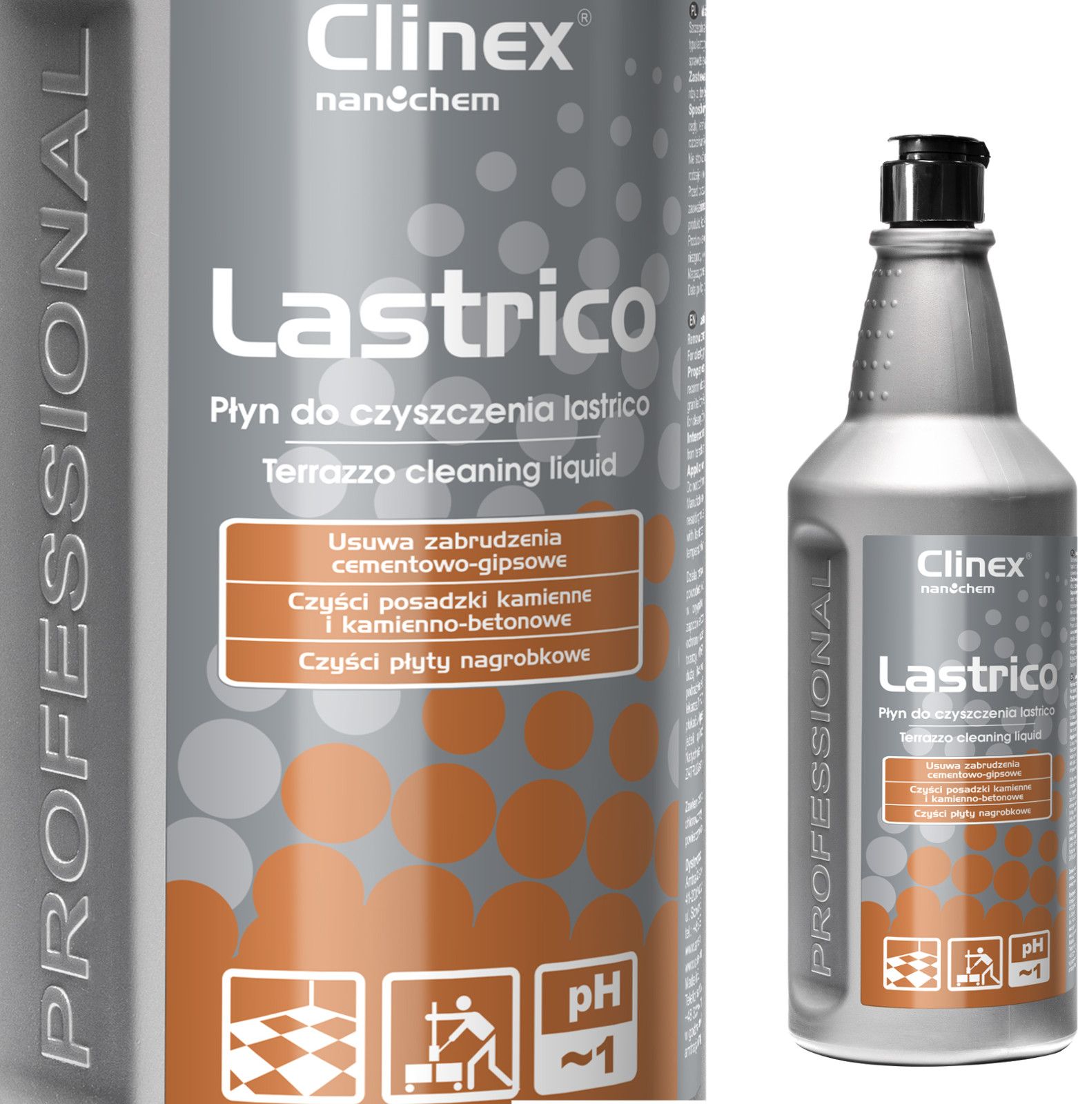Leng pastrues per dysheme terrazzo Clinex Lastrico, 1L | GjirafaMall