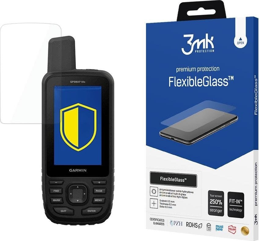 Mbrojtes ekrani 3MK FlexibleGlass per Garmin GPSMap 66S, xham | GjirafaMall