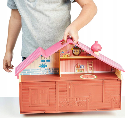 Set loje Moose Toys Bluey Family House, shtepi loder me mobilie ...