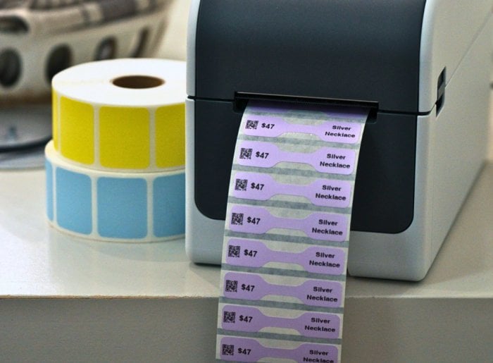 Printer etiketa Brother TD-2350D, termik direkt, 203 dpi, i bardhe ...