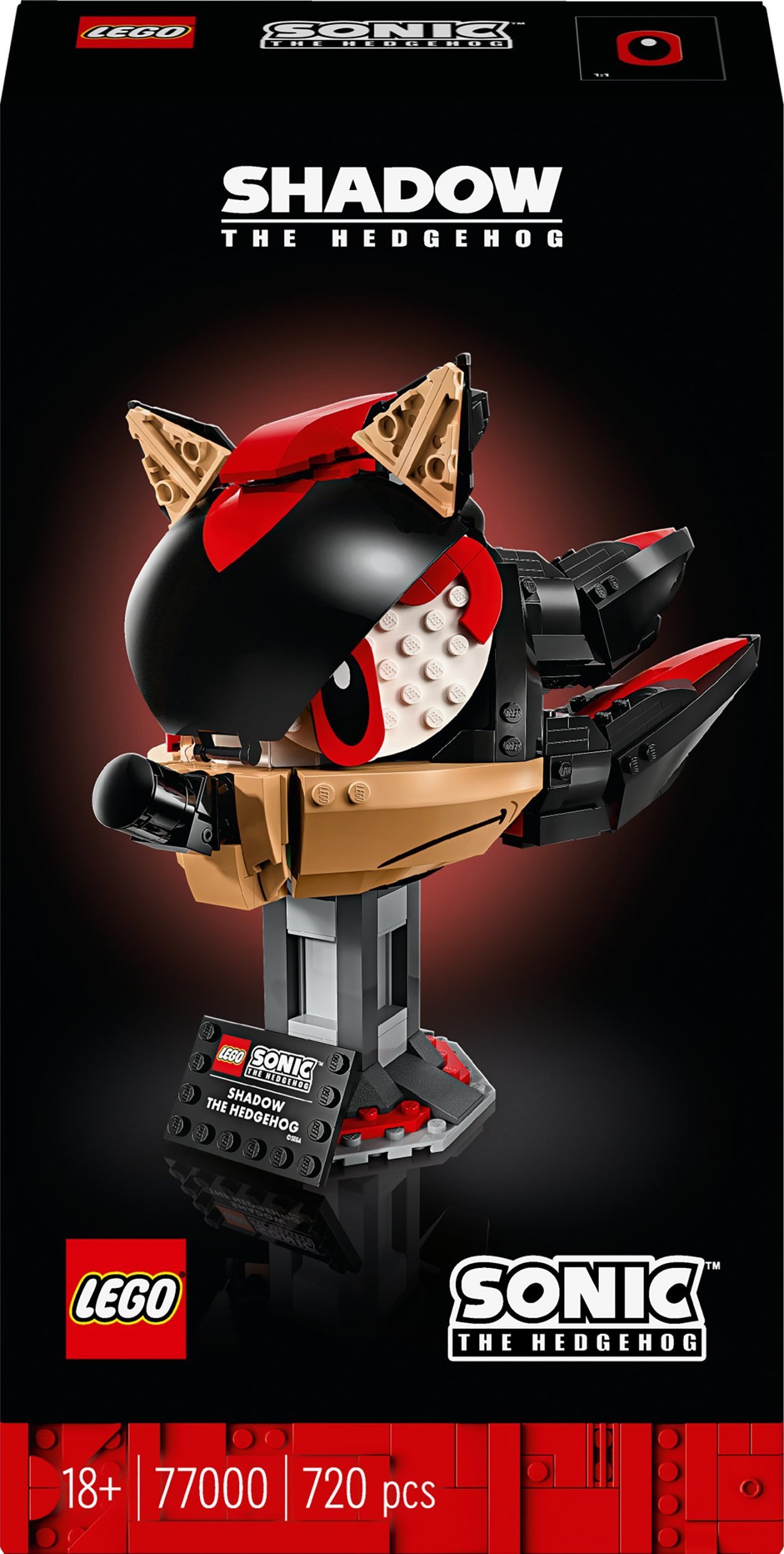 Сет за градење LEGO Shadow the Hedgehog, декоративен модел, за | ZirafaMall