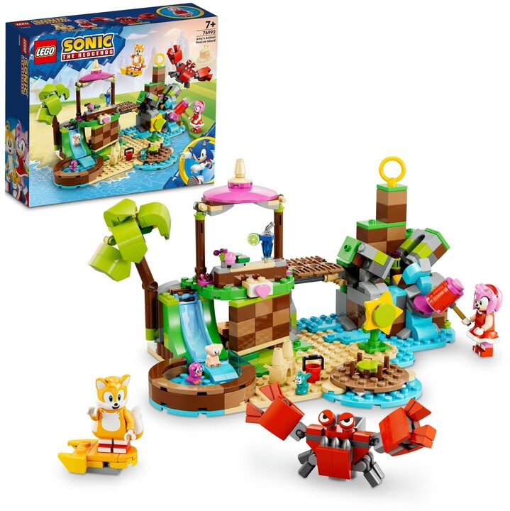 Set LEGO® Sonic the Hedgehog™ 76992 Amy's Animal Rescue Island ...