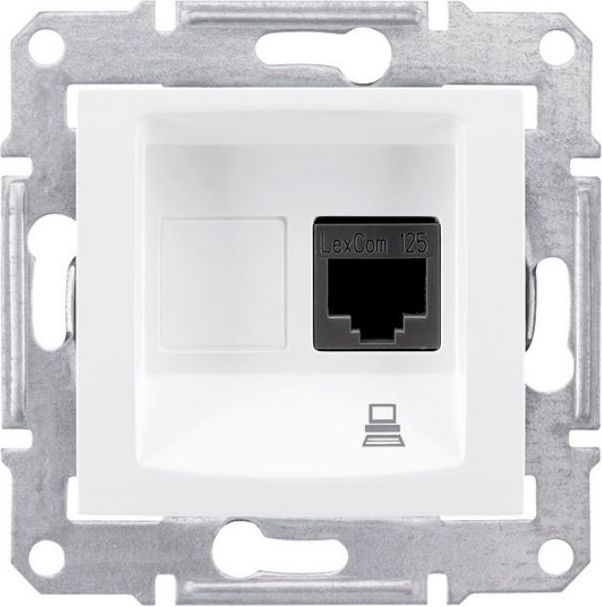 Prize rrjeti Schneider Sedna RJ45 Cat.6 UTP, e bardhe | GjirafaMall