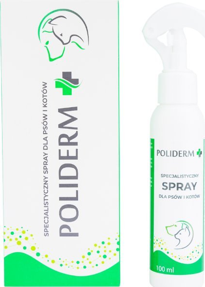 Sprej dermatologjik per kafshe JMS Poliderm, per qen dhe mace ...