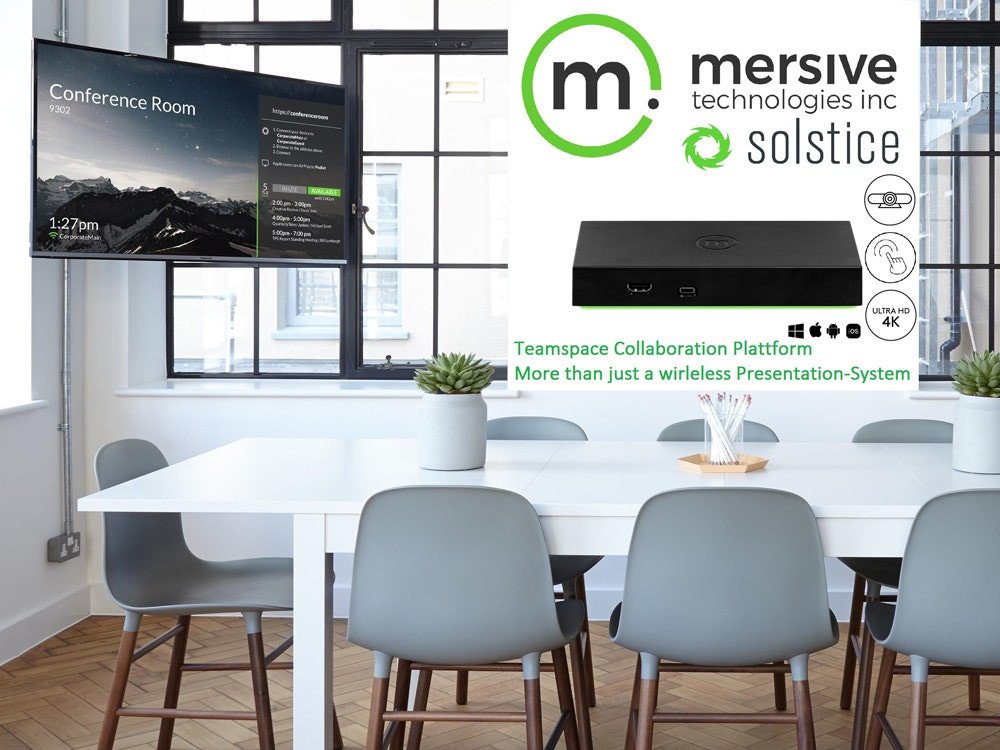 Pajisje prezantimi pa tela Mersive Solstice Pod Gen3, HDMI, per ...