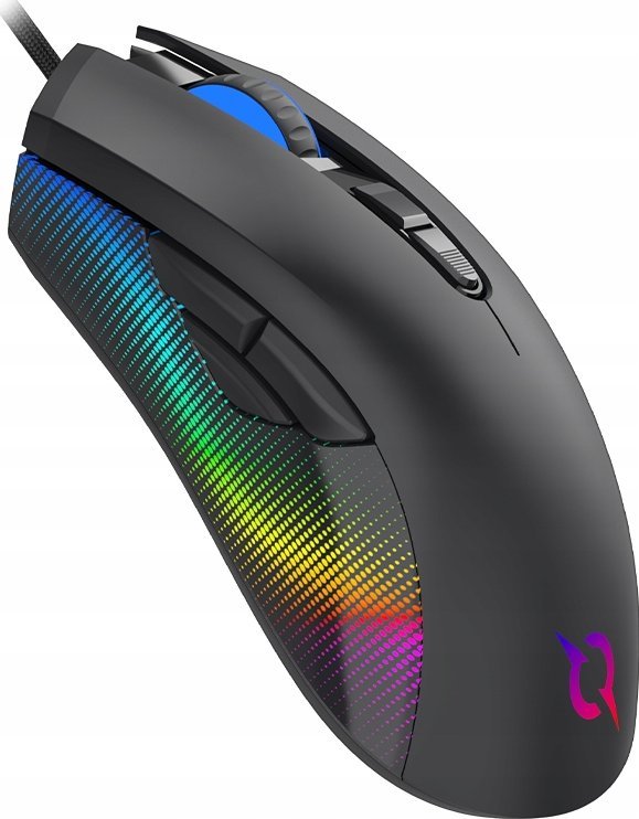 Mouse gaming AQIRYS Phoenix, 12000 DPI, optik, i zi | GjirafaMall