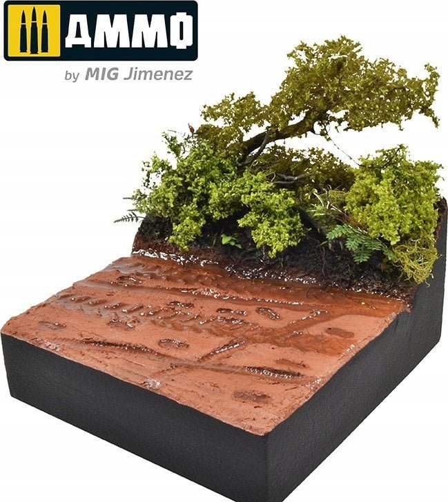 Текстурна паста Ammo Mig 2171 Terraform Clay, 100ml, боја на глина ...