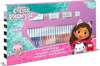 Set vula dhe markera Multiprint Gabby’s Dollhouse, 36 cope, per ...