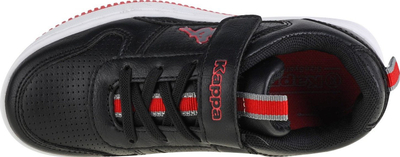 Патики за деца Kappa Fogo K Jr 260989K 1120, со лепенка Velcro, црни ...