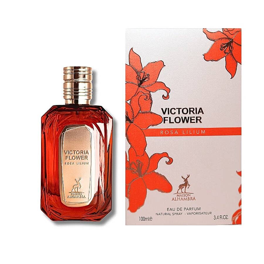 Парфем Lattafa Victoria Flower Rosa Lilium, 100мл | ZirafaMall