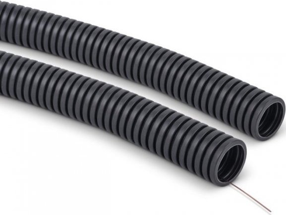 Tub fleksibel PVC OPK Corrugated Conduit 16/12, 25 m, 320N, me tel ...