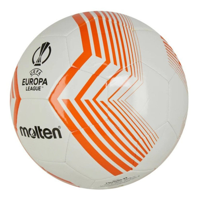 Top futbolli Molten Europa League, nr.5, portokalli/ bardhe | GjirafaMall