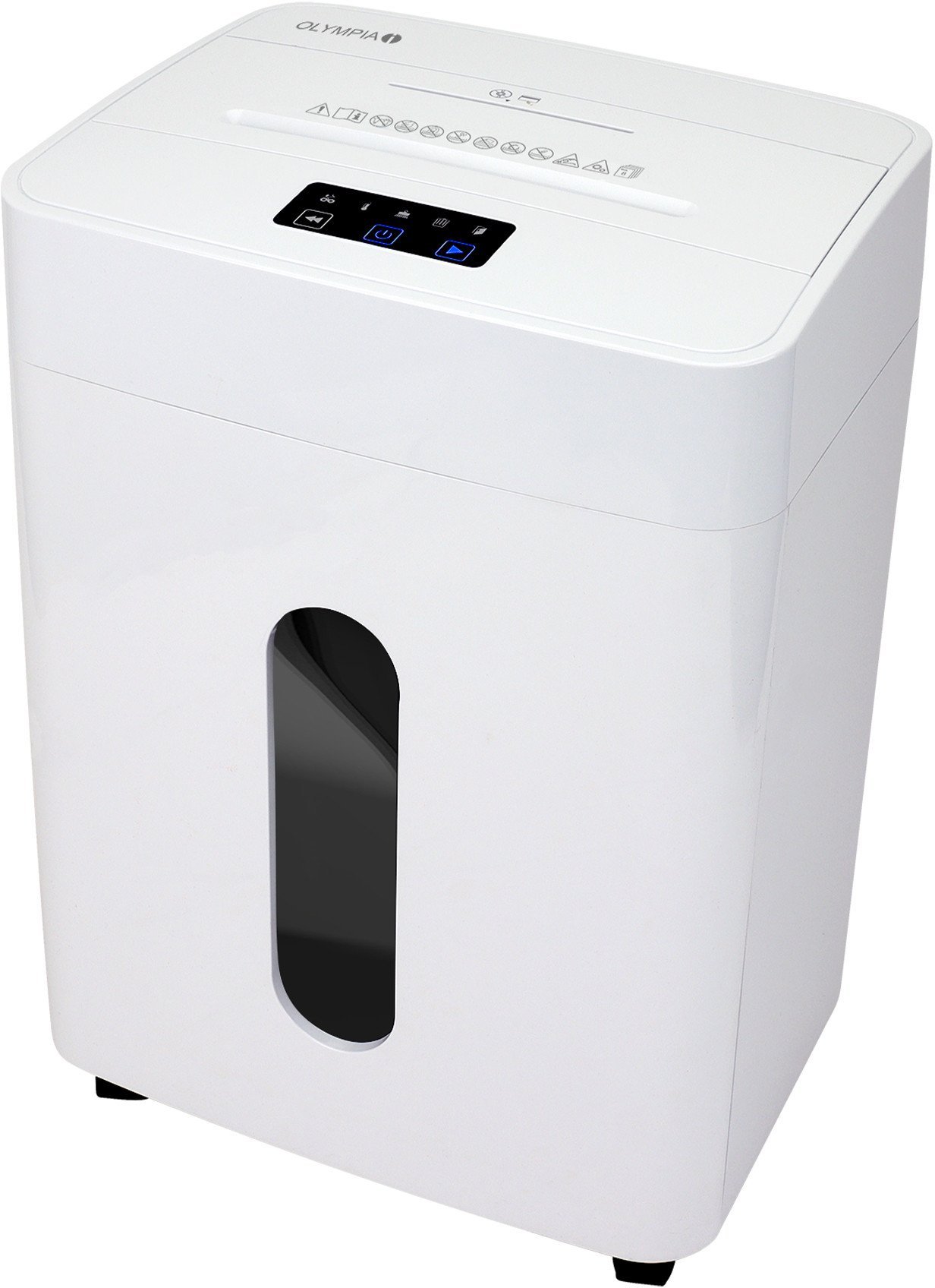 Shredder dokumentesh Olympia MC 2508 S, prerje grimcash, P-5, i bardhe ...