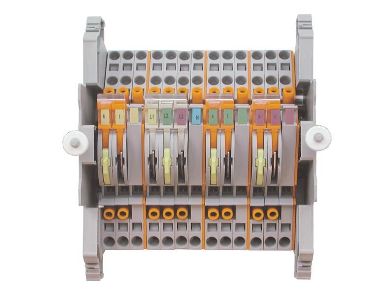 Rrip mates elektrik LPW 13-way 847-103, modular, per shine DIN 35 mm ...