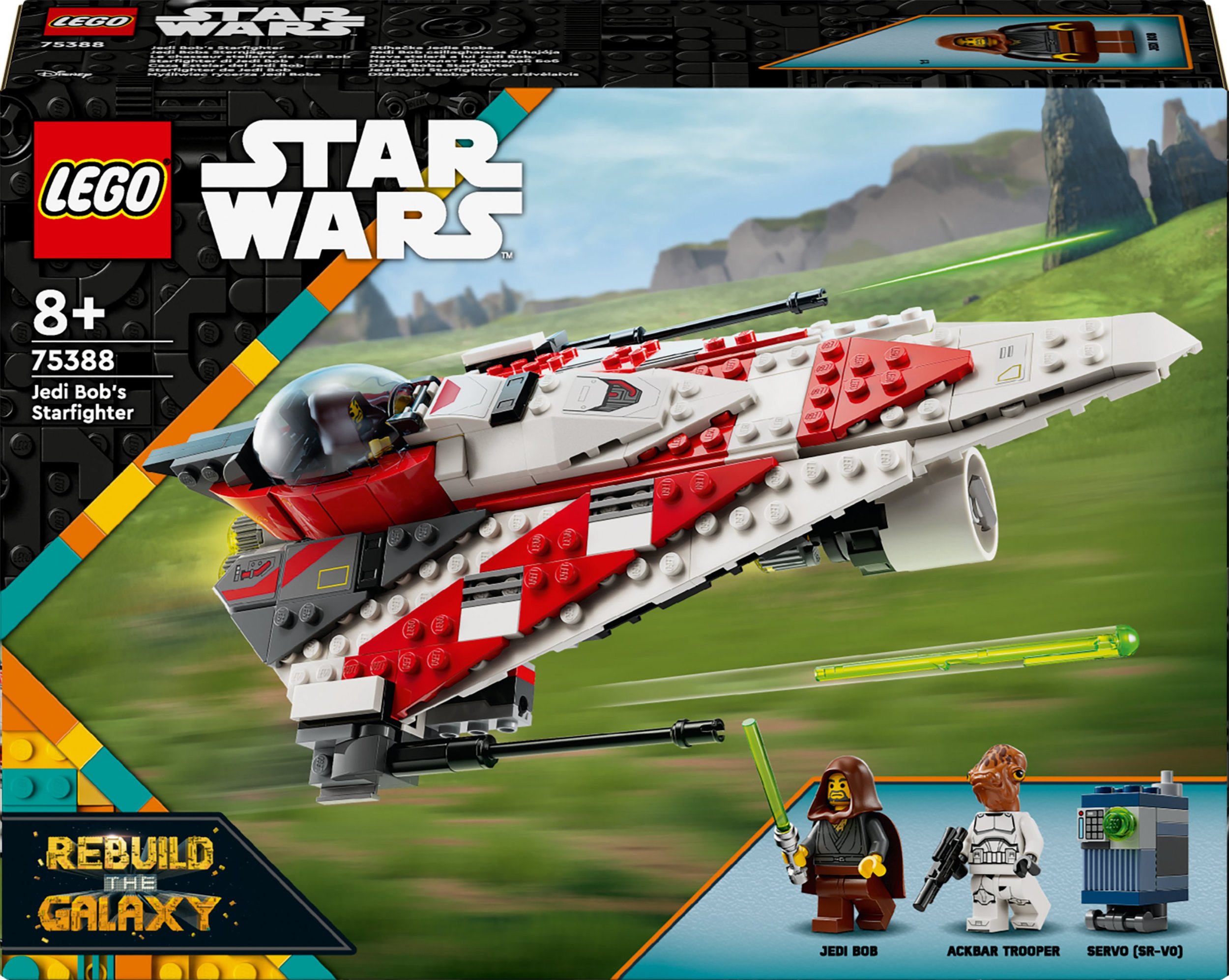 Set ndertimi LEGO Star Wars Jedi Bob Starfighter, model | GjirafaMall