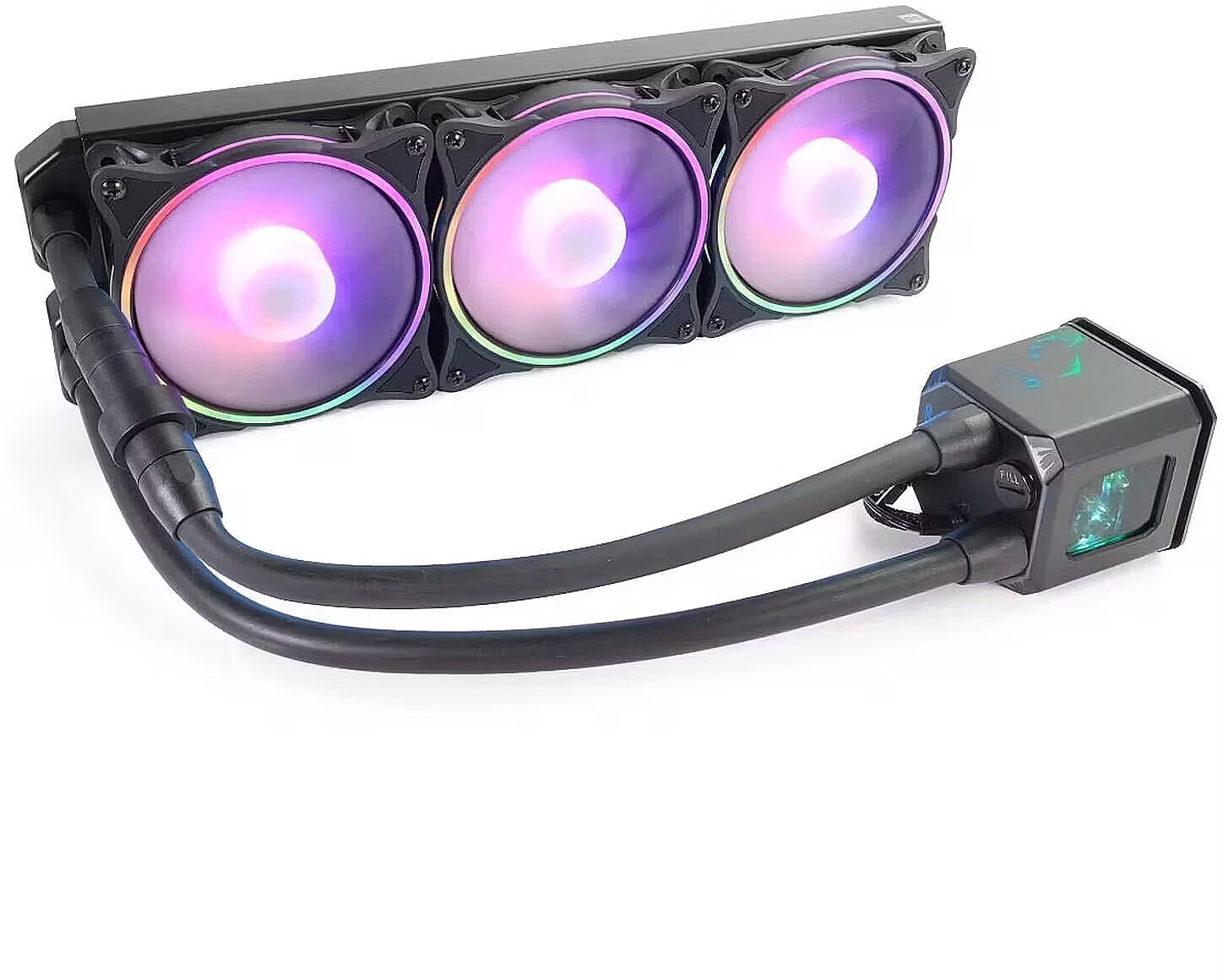 Ftohes uji AiO Alphacool Eisbaer 360 Aurora 1.1, radiator 360mm ...