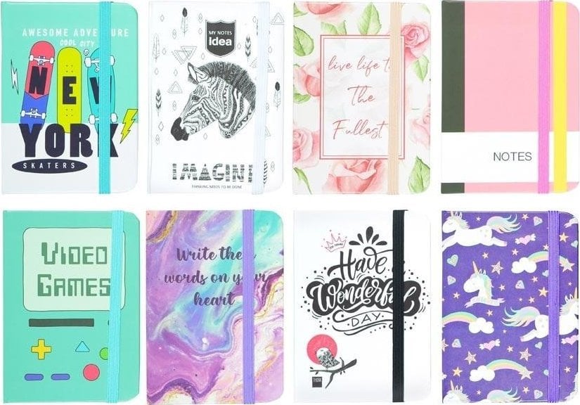 Fletore shenimesh MFP Brulion, A7, 80 flete te vijezuara, me elastik ...