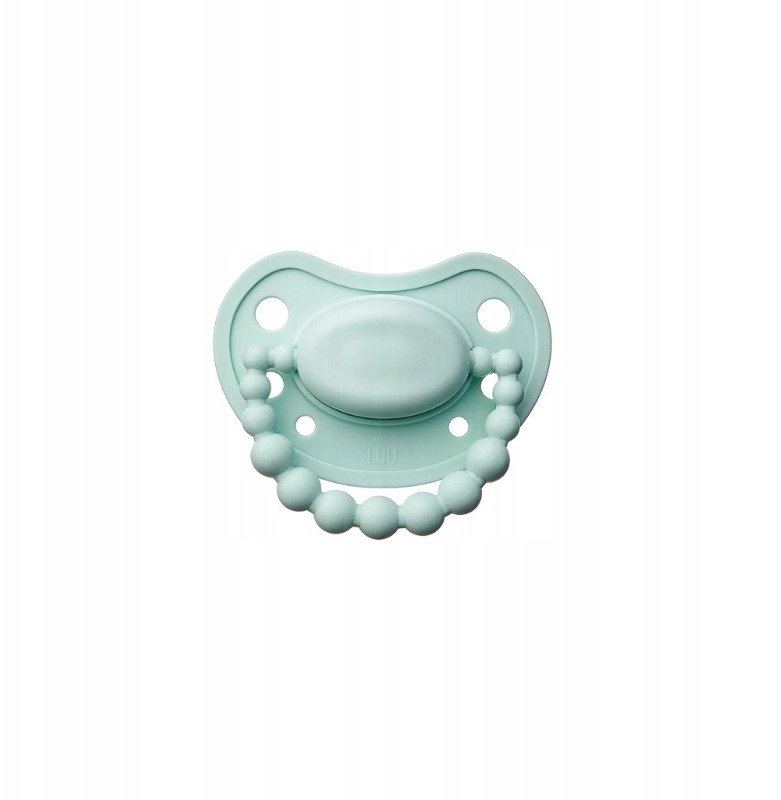 Ciuce LUU Kids Positioning Pacifier, 3–6 muaj, silikon mjekesor, mint ...